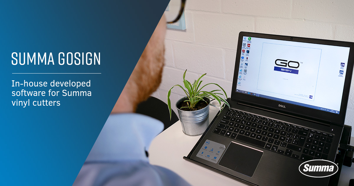 GoSign software to get the most out of your Summa roll cutters | Summa